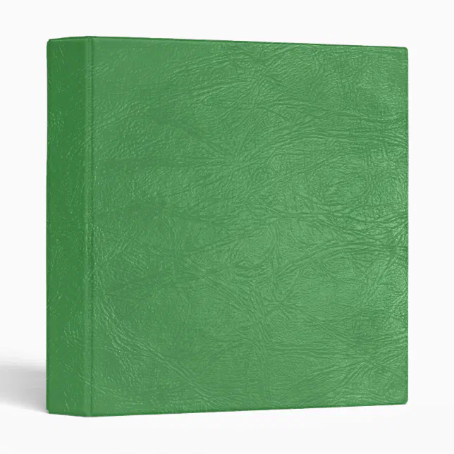green leather texture binder | Zazzle