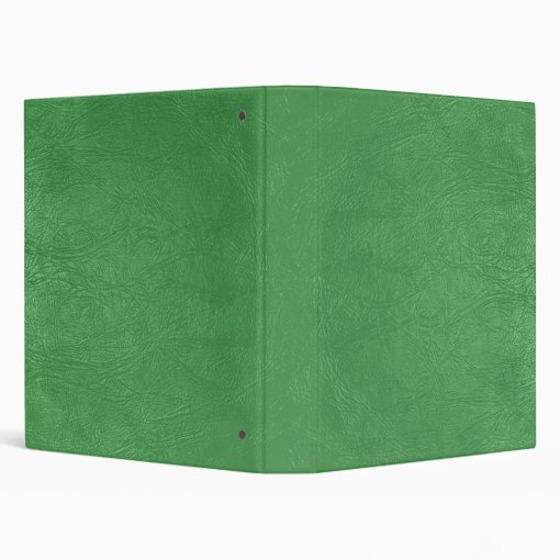 green leather texture binder | Zazzle