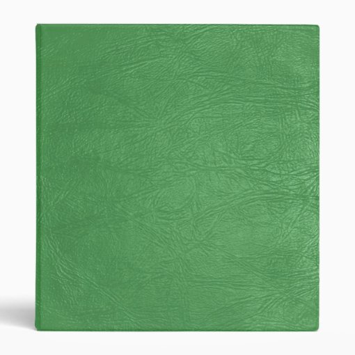 green leather texture binder | Zazzle