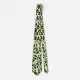 Green leopard print tie | Zazzle
