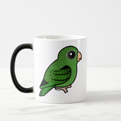 Cute Barred Parakeet by Birdorable