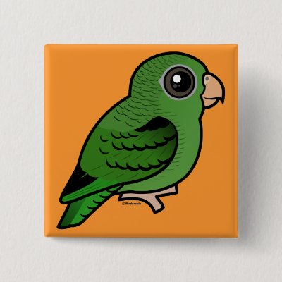 Cute Barred Parakeet by Birdorable