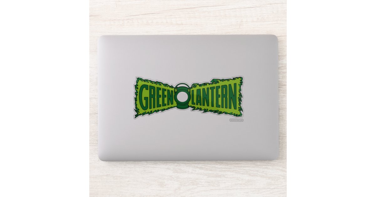 Green Logo Flames Sticker | Zazzle