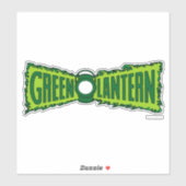 Green Logo Flames Sticker | Zazzle