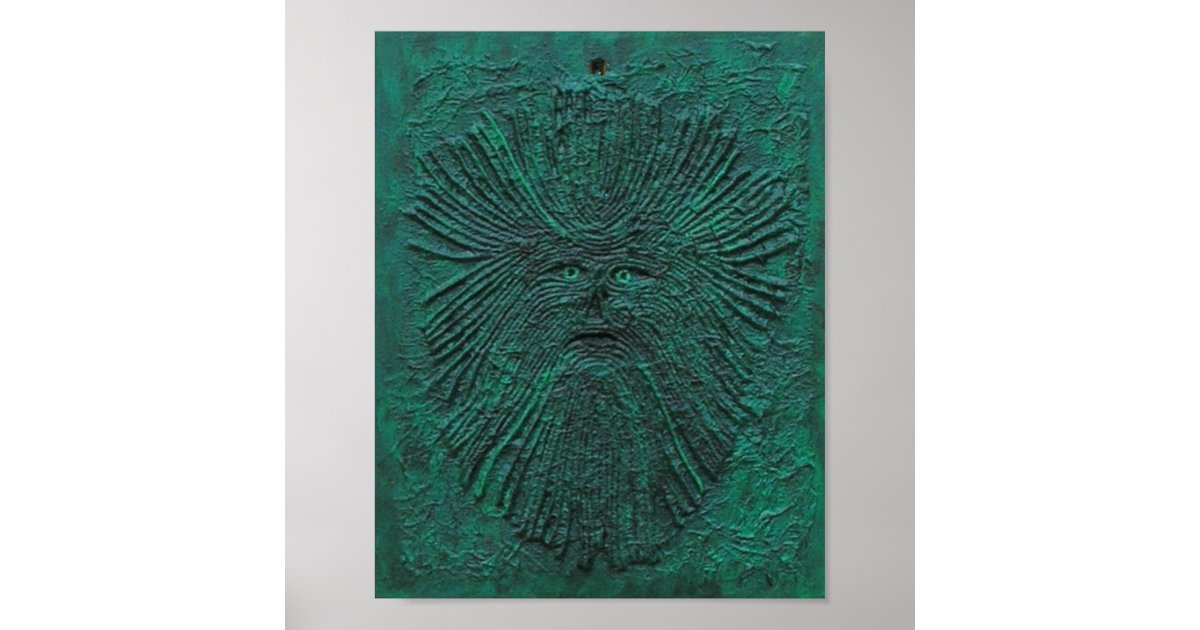 Green Man Poster | Zazzle