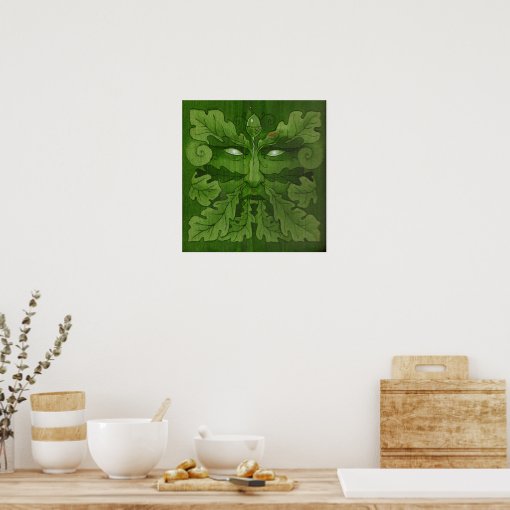 Green Man Poster | Zazzle