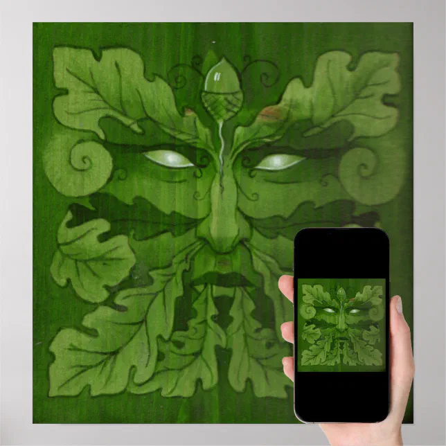 Green Man Poster | Zazzle