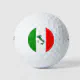 Green Map of Italy and the Italian Flag Golf Balls | Zazzle