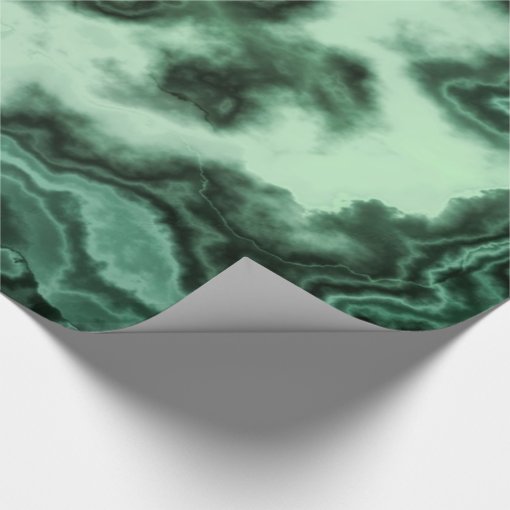 Green Marble 1 Wrapping Paper | Zazzle