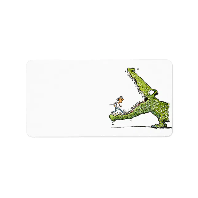 Green Monster Address Label | Zazzle
