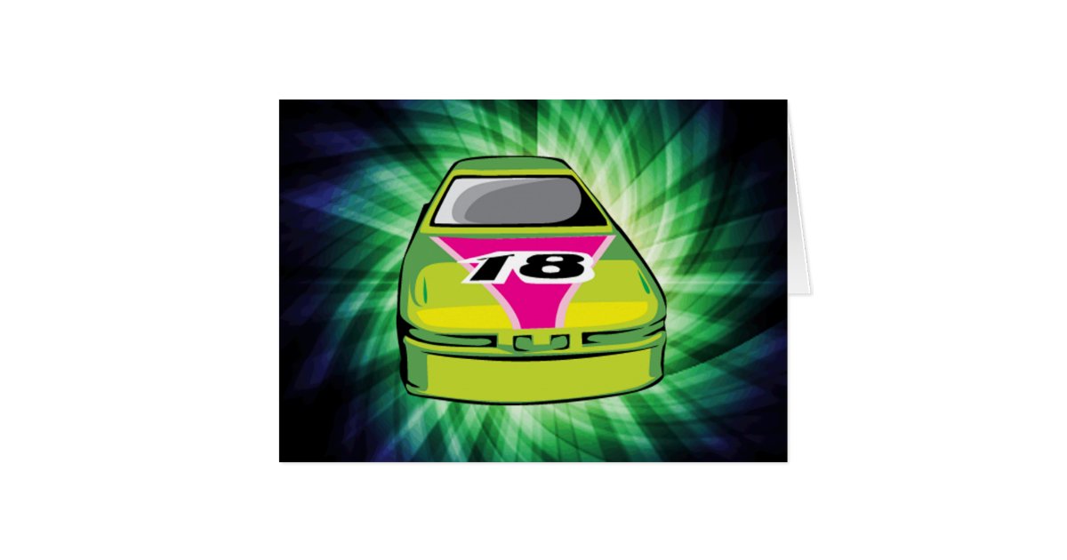 Green Nascar | Zazzle