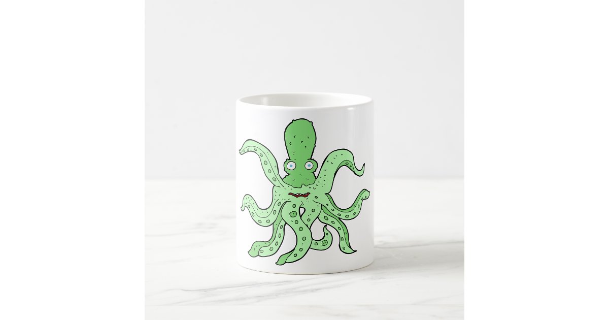 Green Octopus Mug | Zazzle