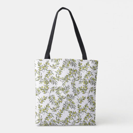 Green Olive Tree Alternate Tote Bag | Zazzle