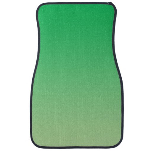 “Green Ombre” Car Mat | Zazzle