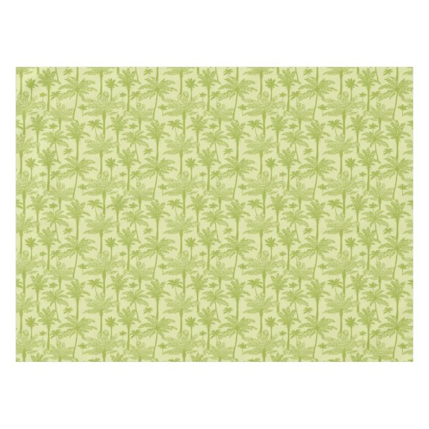 Green Palm Trees Pattern Fabric | Zazzle