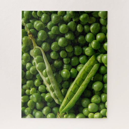 Green Peas Photo Puzzle | Zazzle