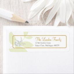 Green Religious Address Label | Zazzle