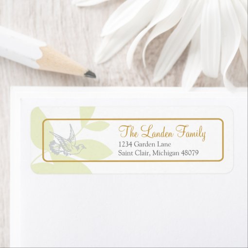 Green Religious Address Label | Zazzle