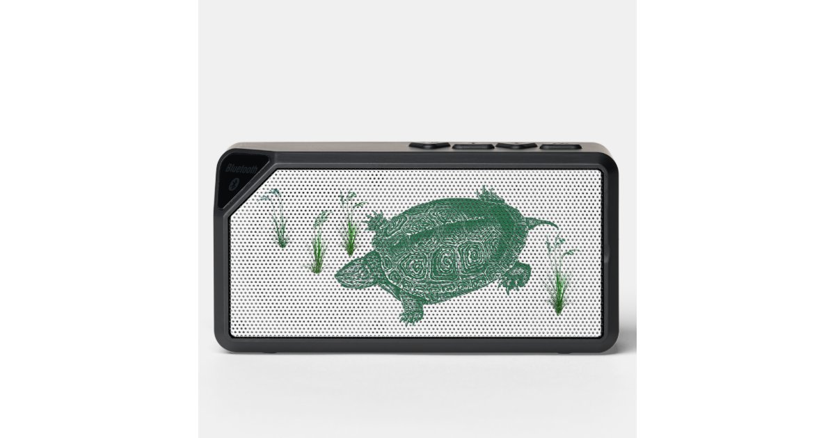 Green Sea Turtle Bluetooth Speaker | Zazzle