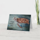 Sea Turtle Painted Art Happy Holidays Card | Zazzle.com