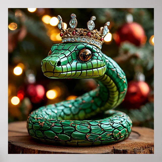 Green Snake Poster | Zazzle