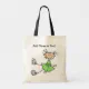 Green Stick Figure Girl Ice Skater Customized Bag | Zazzle