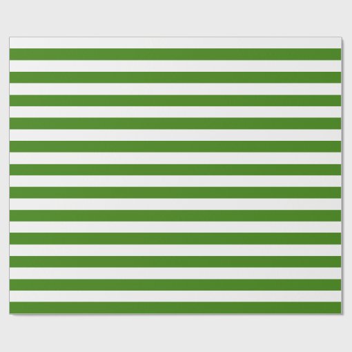 Green Stripes on custom Color Wrapping Paper | Zazzle