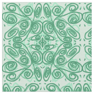 Swirl Pattern Fabric | Zazzle