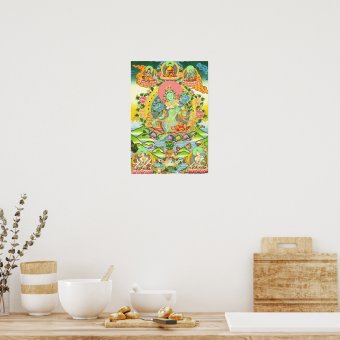 Green Tara Poster | Zazzle