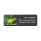 Green Tree Frog Return Address Labels | Zazzle