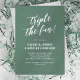 Green Triple The Fun Joint Birthday Party Invitation | Zazzle