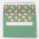 Green Vintage Retro Santa Claus Return Address Envelope | Zazzle