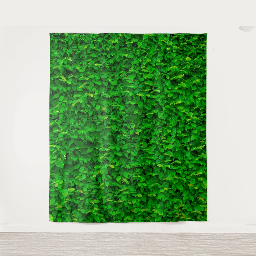 Green Wall Garden Forest Party Backdrop | Zazzle