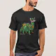 Green Weasel Robot Cyberpunk Cool Animal Robot Tee | Zazzle