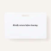 Green White Add Your Logo Temp Badge | Zazzle