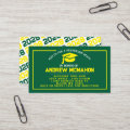 Green & Yellow Graduation Mini Graduation Invites | Zazzle