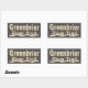 Greenbrier River Trail Rectangular Sticker | Zazzle