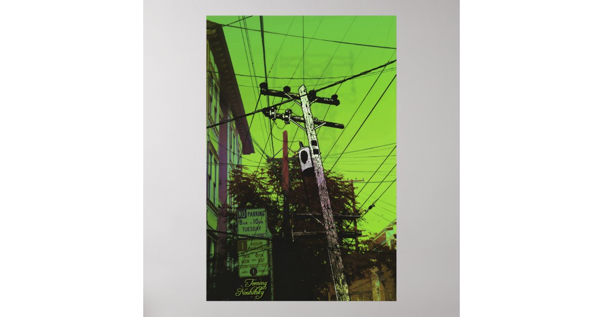 Greener Street Aka Green Lex Poster | Zazzle