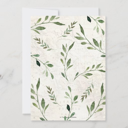 Greenery Adventure Wedding Suitcase Travel Journey Invitation | Zazzle Greenery Adventure Wedding Suitcase Travel Journey Invitation | Zazzle