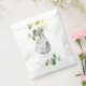 Greenery Gold Elephant Jungle Wild One Baby Shower Favor Bag | Zazzle