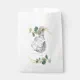Greenery Gold Elephant Jungle Wild One Baby Shower Favor Bag | Zazzle