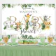 Greenery Jungle Animals Baby Shower Welcome Banner | Zazzle