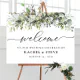 Greenery Wedding Foam Boards, Welcome Sign | Zazzle