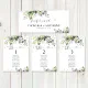 Greenery Wedding Head Table Sign | Zazzle