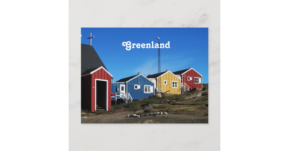 Greenland Countryside Postcard | Zazzle