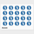 Greenland Round Emblem Classic Round Sticker | Zazzle