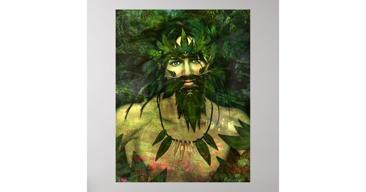 Greenman Poster | Zazzle