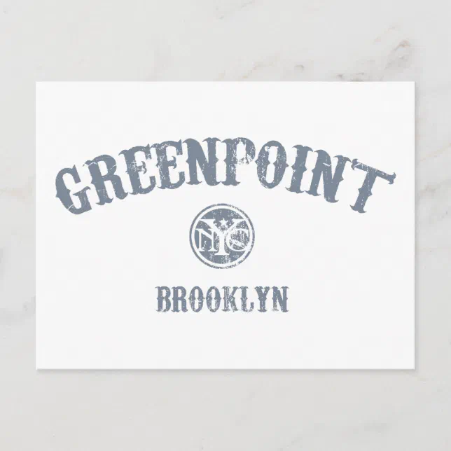 Greenpoint Postcard | Zazzle