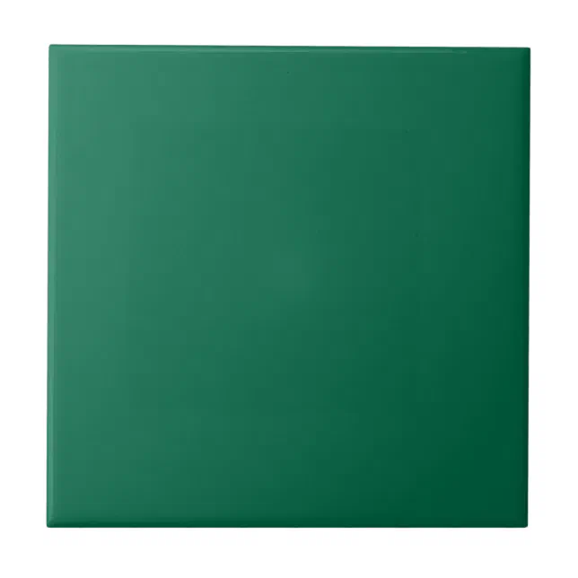 Greens Green Square Kitchen and Bathroom Ceramic Tile | Zazzle