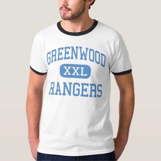 Greenwood - Rangers - Senior - Midland Texas T-Shirt | Zazzle.com